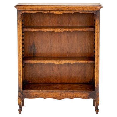 French Oak Open Bookcase For Sale At 1stdibs French Provincial
