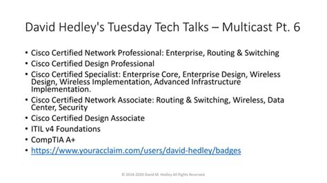 Learning Multicast Part 6 Troubleshooting Pdf