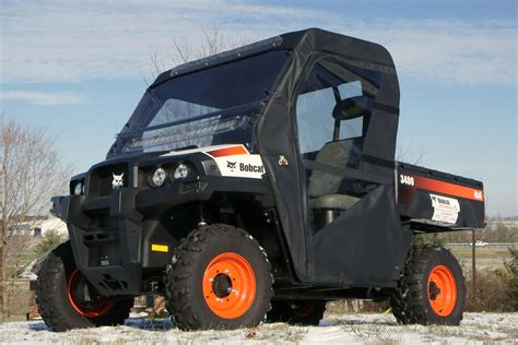 Bobcat 3400 Full Cab Enclosure Folding Hard Windshield