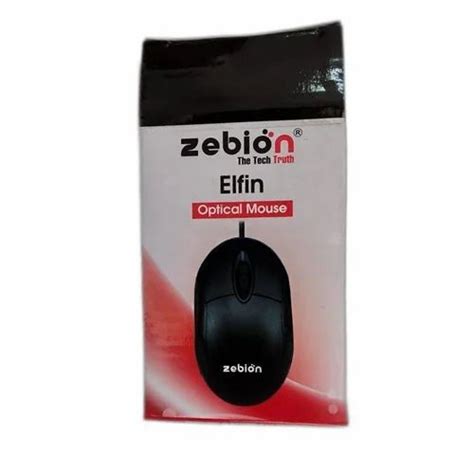 Elfin Zebion Wired Optical Usb Mouse At Rs 75 Piece In New Delhi Id 21108803230