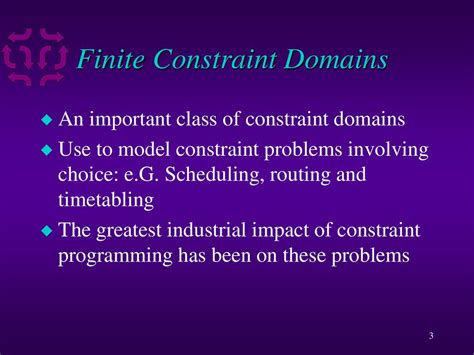 Chapter 3 Finite Constraint Domains Ppt Download
