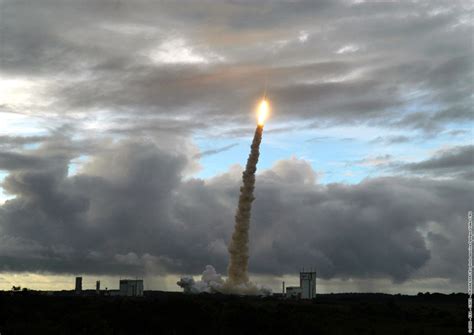 Esa Ariane 5 Eca Carries Record Payload Mass To Gto