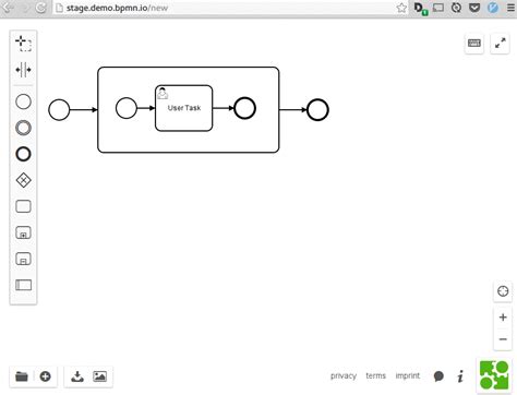 Sequence Flow Relayouting Broken With Sub Process Involved Users Bpmn Io Forum