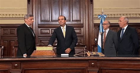 Manuel José García Mansilla Juró Como Nuevo Ministro De La Corte