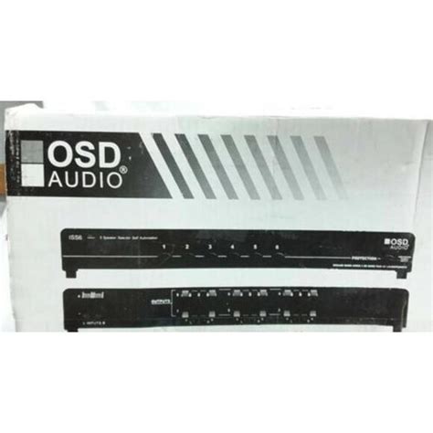 Other Osd 6 Zone Speaker Selector Switch Impedance Protection Iss6 Poshmark