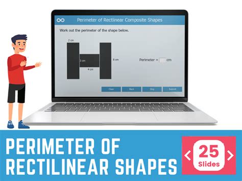 Perimeter Of Rectilinear Shapes Year 4 Maths Lesson With Self Marking