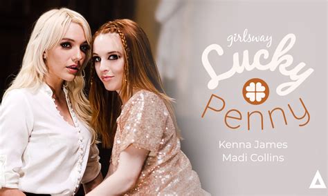 Tw Pornstars Avn Media Network Twitter Madi Collins Joins Kenna James In Girlsway S Lucky