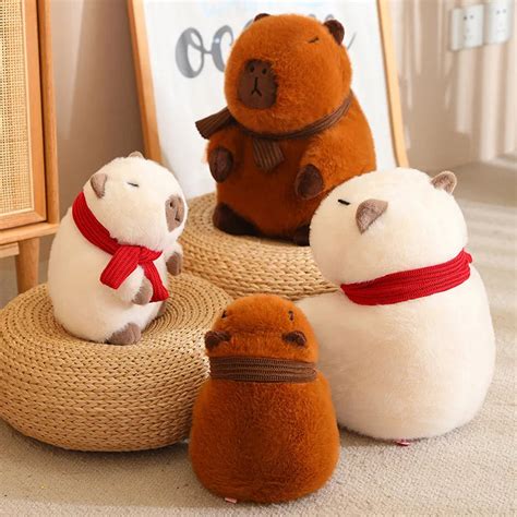Life Size Capybara Plush Soft Realistic And Hug Worthy Stuffed