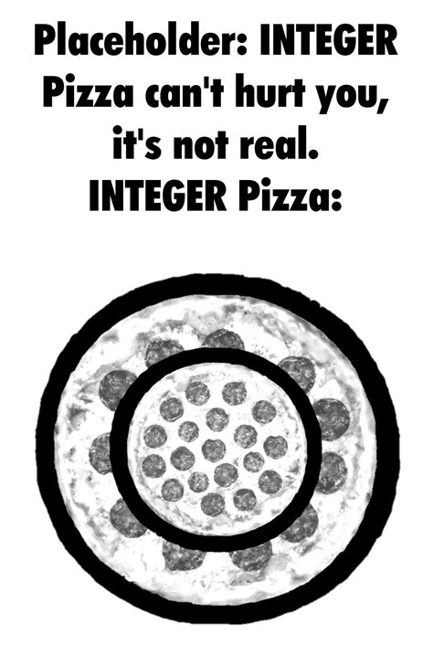 Its A Spicy Crust Pizza Day Scp Integer Rdankmemesfromsite19