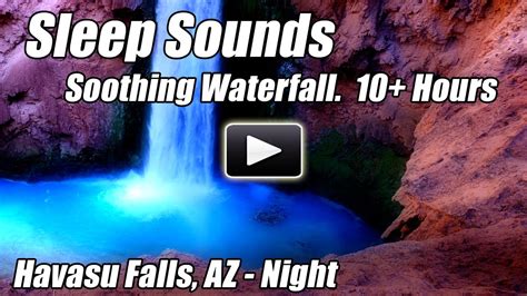 Sleep Sounds Waterfall Relaxing Nature Sound Of Water Relaxation White