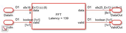 Automatic Delay Matching For The Latency Of FFT Block MATLAB