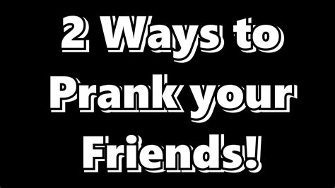 Tutorial Minecraft 2 Ways To Prank Your Friends Rminecraftita