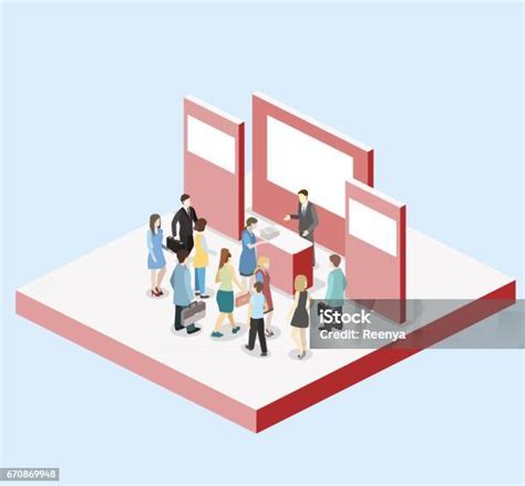 등각 투영 평면 3d 개념 벡터 전시 또는 홍보 대 3차원 형태에 대한 스톡 벡터 아트 및 기타 이미지 3차원 형태 개념 공연 Istock