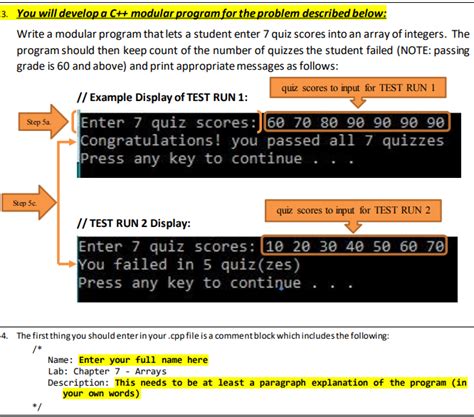 Solved 3 You Will Develop A C Modular Program For The
