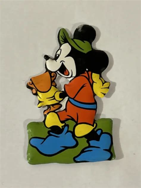 FIGURINA FORMAGGINO MIO PLASTECO Walt Disney TOPOLINO Sacro Graal Re