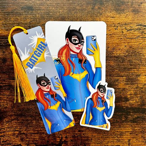 Batgirl Selfie Series Etsy