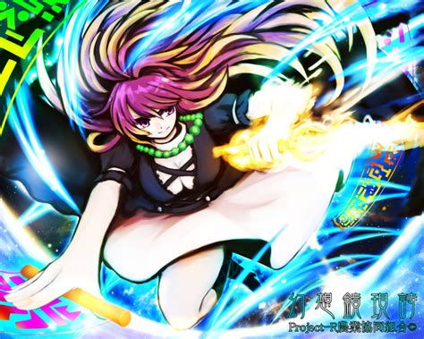 Safebooru Beads Blonde Hair Gradient Hair Hijiri Byakuren Moniringo