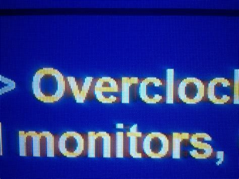 Dual Monitors Picture And Color Quality Dropped Overclock Net