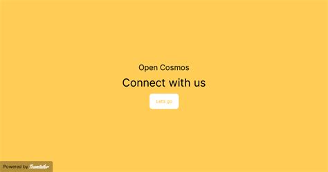 Open Cosmos Connect