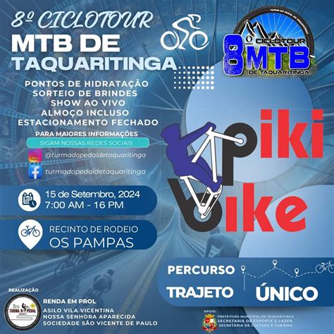 8º Ciclotour Mtb Evento Beneficente Reúne Ciclistas Em Prol De Causas