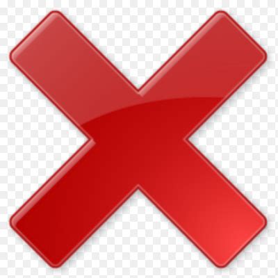 Наклейка Крестик PNG - AVATAN PLUS