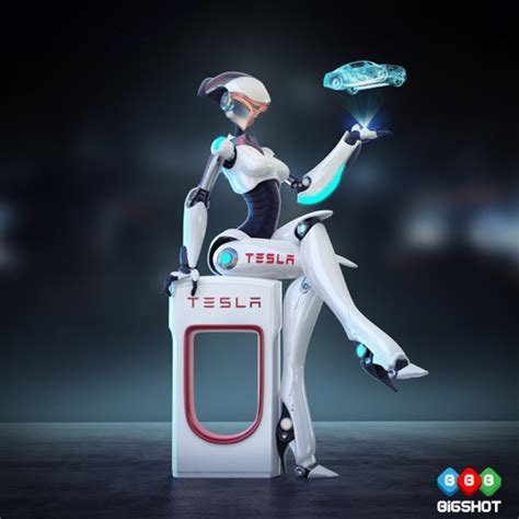 Seznamte Se Tohle Je Tess Sexy Tesla Robot Ka