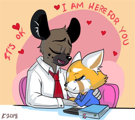 I Am Here Aggretsuko Know Your Meme