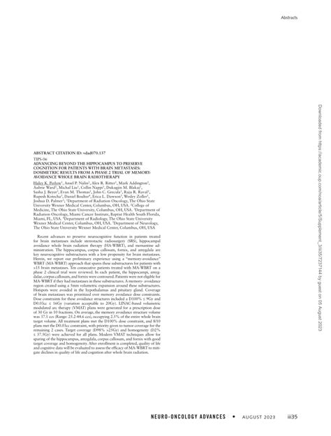 Pdf Tips 06 Advancing Beyond The Hippocampus To Preserve Cognition