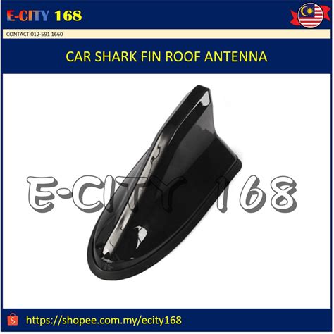 Car Shark Fin Roof Antenna Single Coil Fm Reception Shopee Malaysia