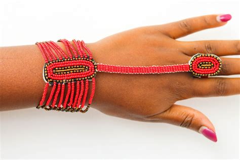 African Beaded Bracelets Zulu Bracelets Maasai Wrist Bracelets