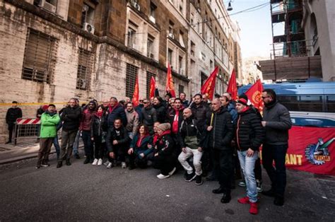 Stellantis Workers During Trade Unions Issue Editorial Stock Photo