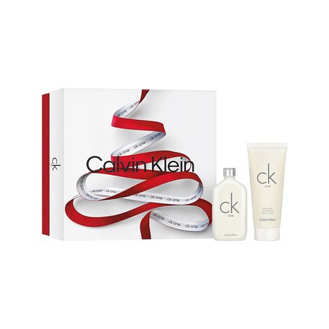 Calvin Klein Ck One Gift Set Ml Edt Ml Body Lotion Christmas
