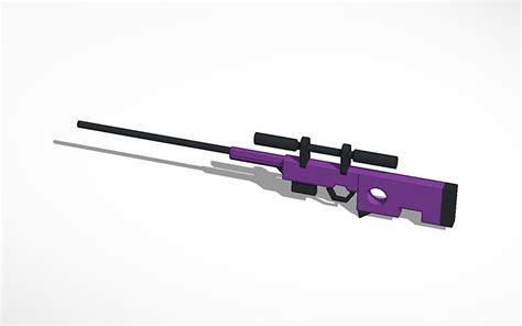 3d Design Awp Thunder Struck Tinkercad