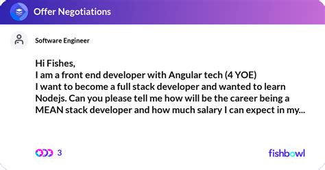 Hi Fishes I Am A Front End Developer With Angular Fishbowl