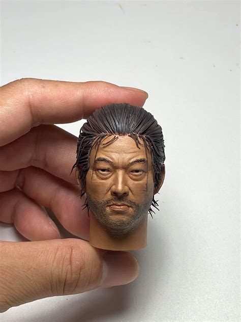 Fichier STL Tête de samouraï à l échelle Jin SakaiModèle pour impression D à téléchargerCults