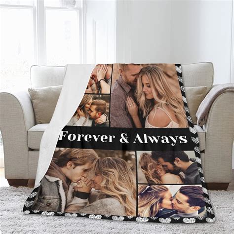 LKWENG Manta Personalizada Con Fotos Manta Personalizada Para Fotos Regalos Personalizados Para