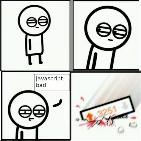 Poor Javascript R ProgrammerHumor