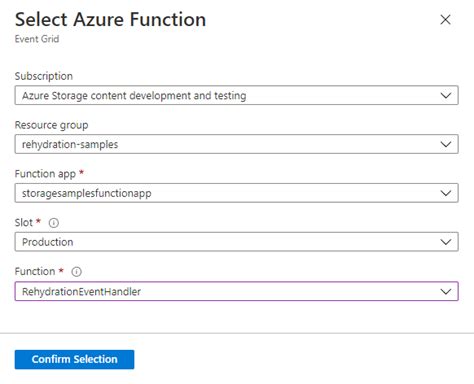 Run An Azure Function In Response To A Blob Rehydration Event Azure Storage Microsoft Learn
