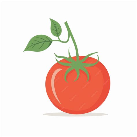 토마토 벡터 일러스트 만화 디자인 프리미엄 벡터