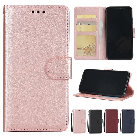 Funda De Tel Fono De Cuero Con Tapa Magn Tica Carcasa Antica Da Con