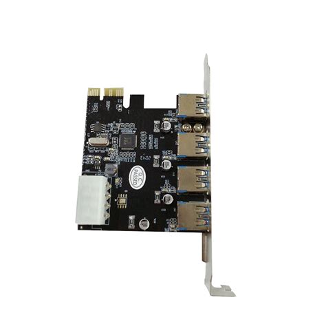 Tarjeta De Expansión Pci E Usb 30 De 4 Puertos Adaptador Concentrador