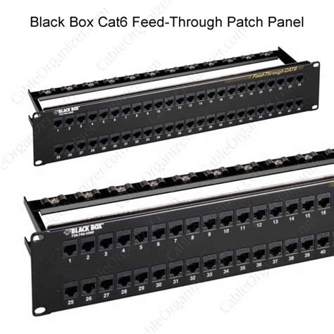 CAT6 Cable Patch Panel Gold Plated 24 Port Mountable Data Patch Panel High Speed CAT 6 Network