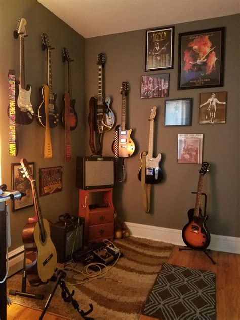 New Practice Space Recently Moved In Home Music Rooms Music