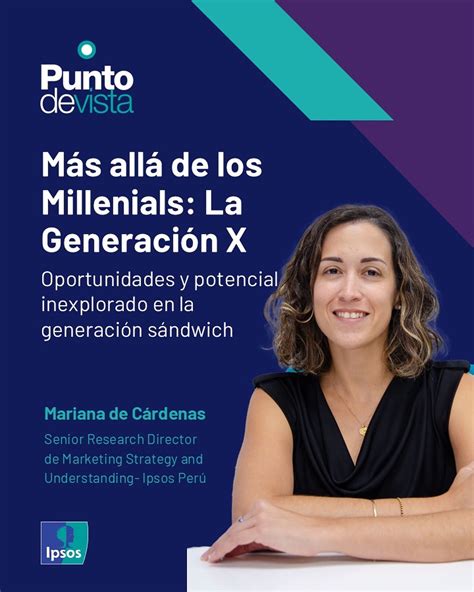 Hoy en PuntoDeVista Mariana de Cárdenas Senior Research Director de