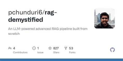 GitHub Pchunduri6 Rag Demystified An LLM Powered Advanced RAG