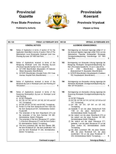 Fillable Online Notice Of Application In Terms Of Section For The Fax Email Print PdfFiller