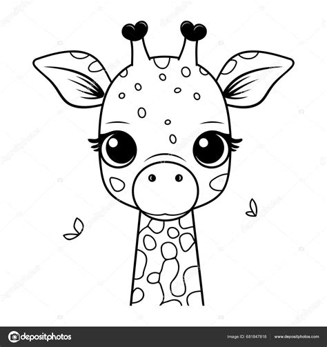 Funny Giraffe Images Clipart Black And White Infoupdate Org