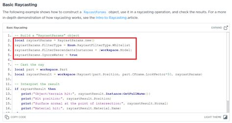 Raycastparams Help Scripting Support Developer Forum Roblox