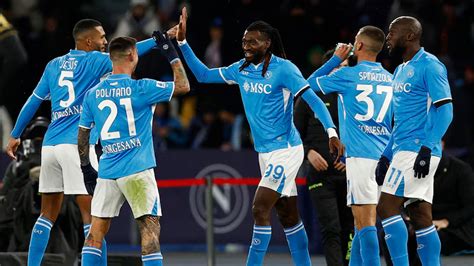 Napoli Soccer Team Napoli Tops The List As Italian Clubs Spend 108
