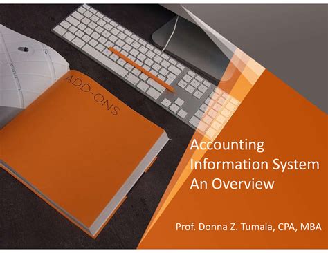 Ais Overview Study Material For Accounting Information System